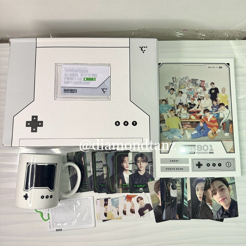 Jual Seventeen Memership kit game boi boy memkit sharing 2022 photocard ...