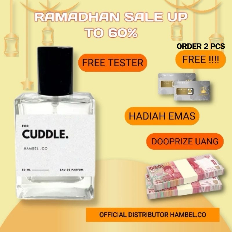 Jual PARFUM HAMBEL.CO FOR CUDDLE (CUTE& BANDEL) ORIGINAL DISTRIBUTOR ...