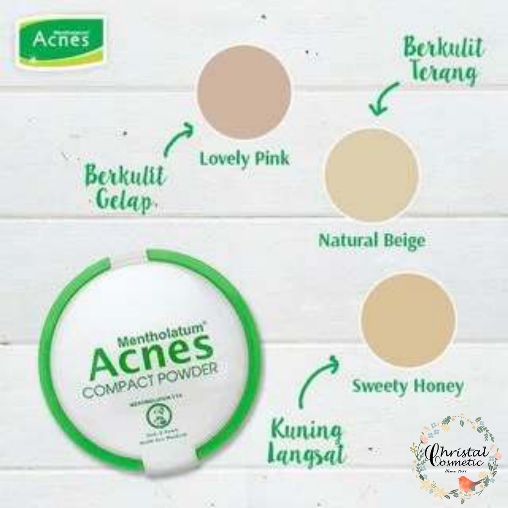 Jual Acnes Compact Powder Natural Beige | Shopee Indonesia