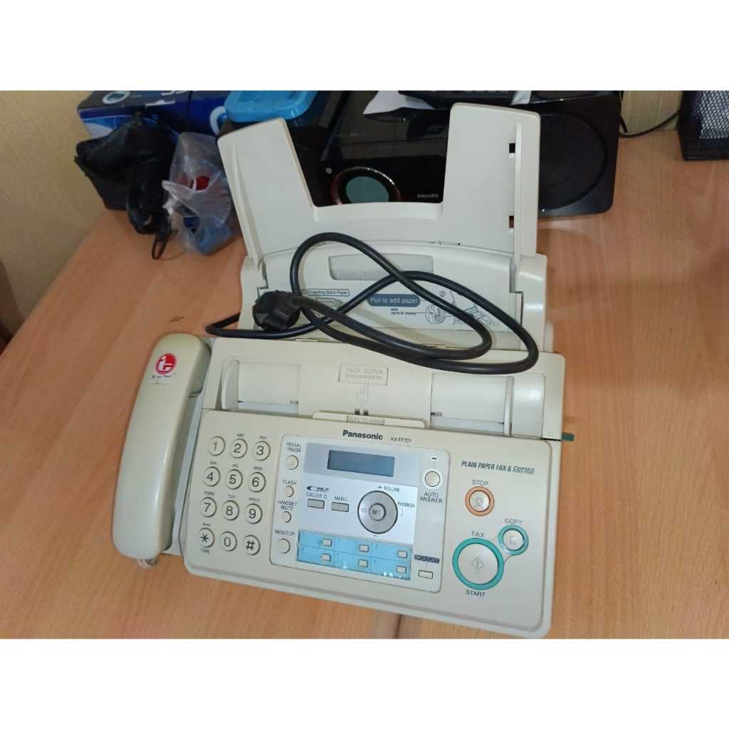 Jual MESIN FAX MERK PANASONIC KX-FP701CX /BEKAS PENGGUNAAN KANTOR ...