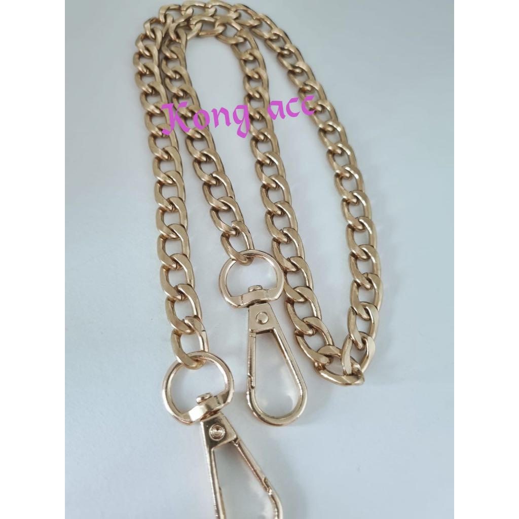 Jual TALI RANTAI TAS BESI BERAT 2,6MM CANTOLAN BESAR 60 CM | Shopee ...