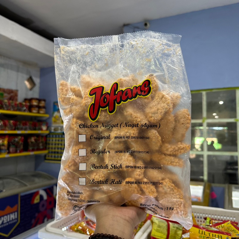 Jual Jofrans Chicken Nugget curah 1kg | Shopee Indonesia