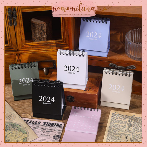 Jual Kalender mini tahun 2024 aesthetic MK1606 | Shopee Indonesia