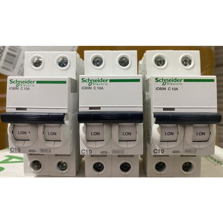 Jual MCB Miniatur Circuit Breaker Schneider 2P type ic60n A9F74206 A9F74210 A9F74220 A9F74216 ...