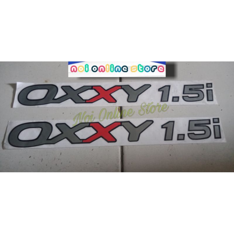 Jual Sticker oxxy 1.5 i untuk mobil Taruna oxxy 1.5 i ( kanan + kiri ...