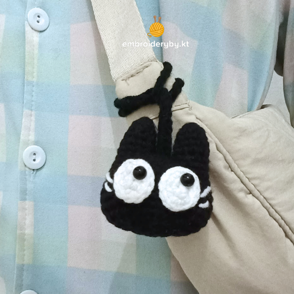 Jual [Ready Stock] Jiji Ghibli cat crochet | Black cat amigurumi ...