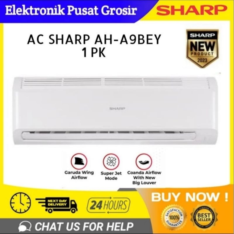 Jual AC SHARP 1 PK AH-A9BEY I aha9bey 1pk low watt R32 | Shopee Indonesia