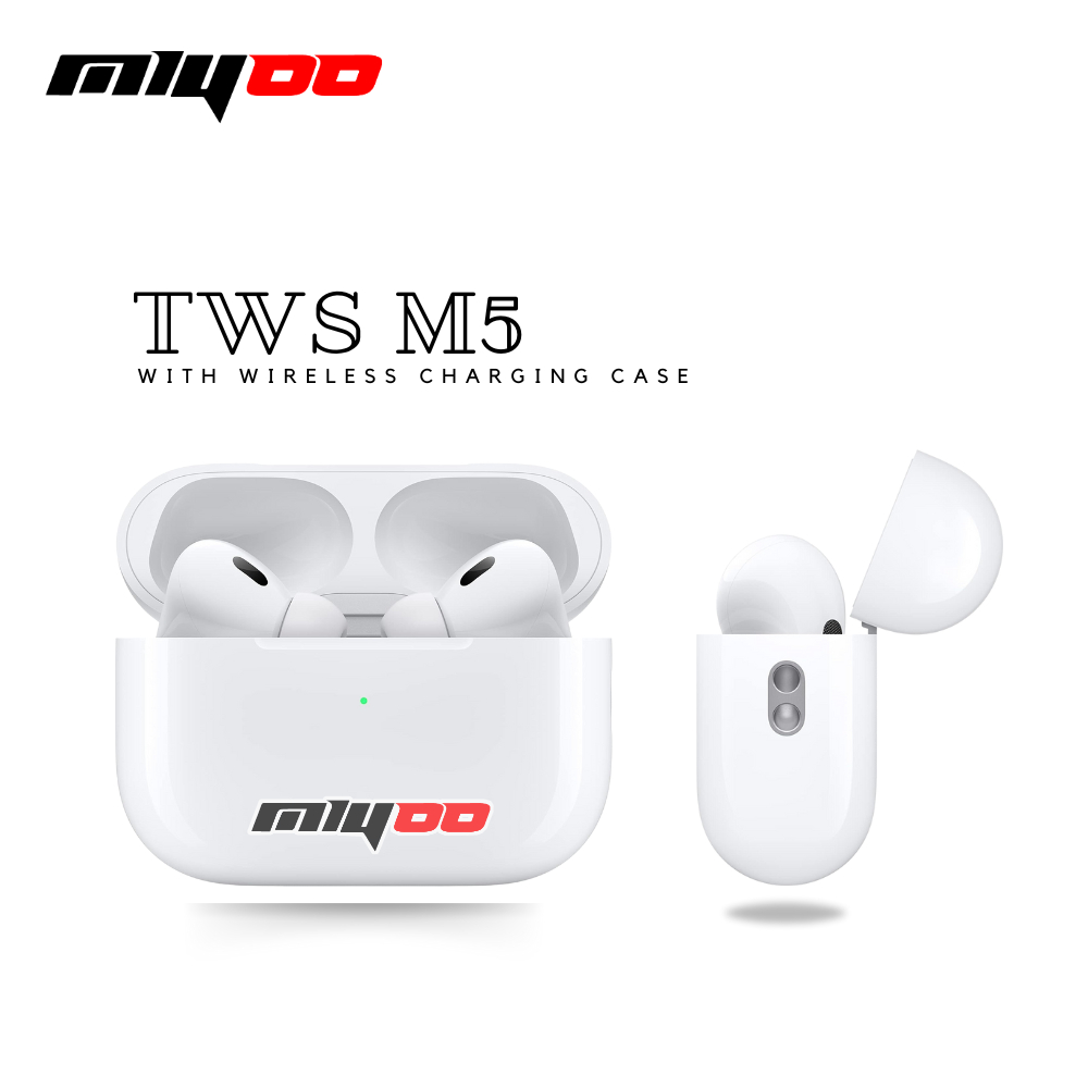 Jual Miyoo M5 TWS Earphone Headset Bluetooth V5.3 Chip H2 Wireless ...