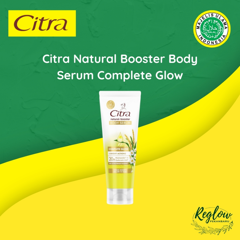 Jual Citra Natural Booster Body Serum Complete Glow with 20X ...