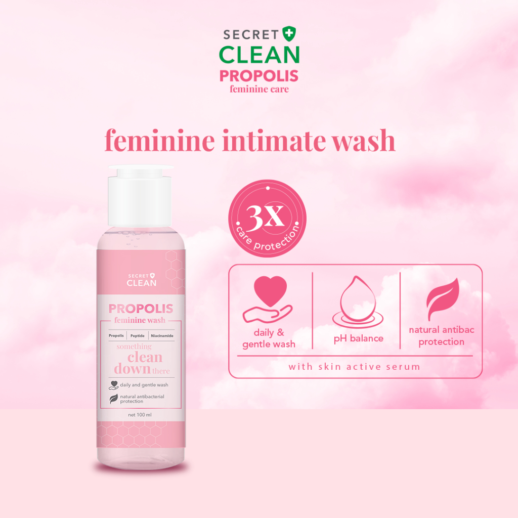 Jual Secret Clean Propolis Feminine Wash 100ml | Shopee Indonesia
