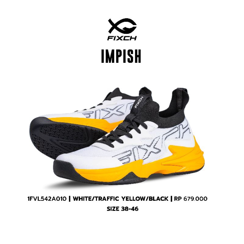 Jual SEPATU VOLI FIXCH SPORTS / VOLLY ORIGINAL -sepatu voli ,volley ...