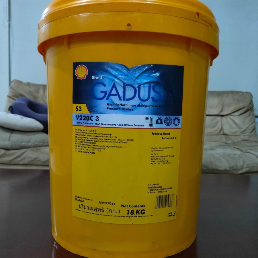 Jual Shell Gadus S3 V220C 3 - Kemasan Pail isi 18 kg | Shopee Indonesia