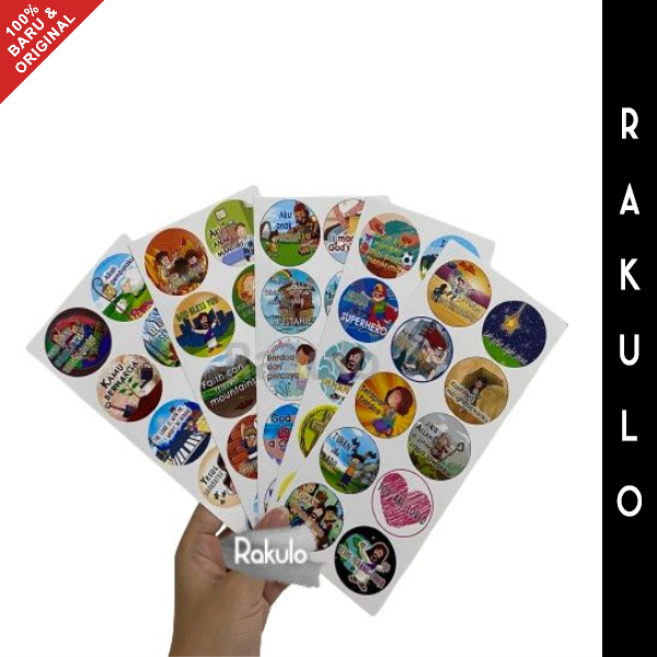 Jual Sticker Stiker Alkitab Anak Kristen Rohani | Shopee Indonesia