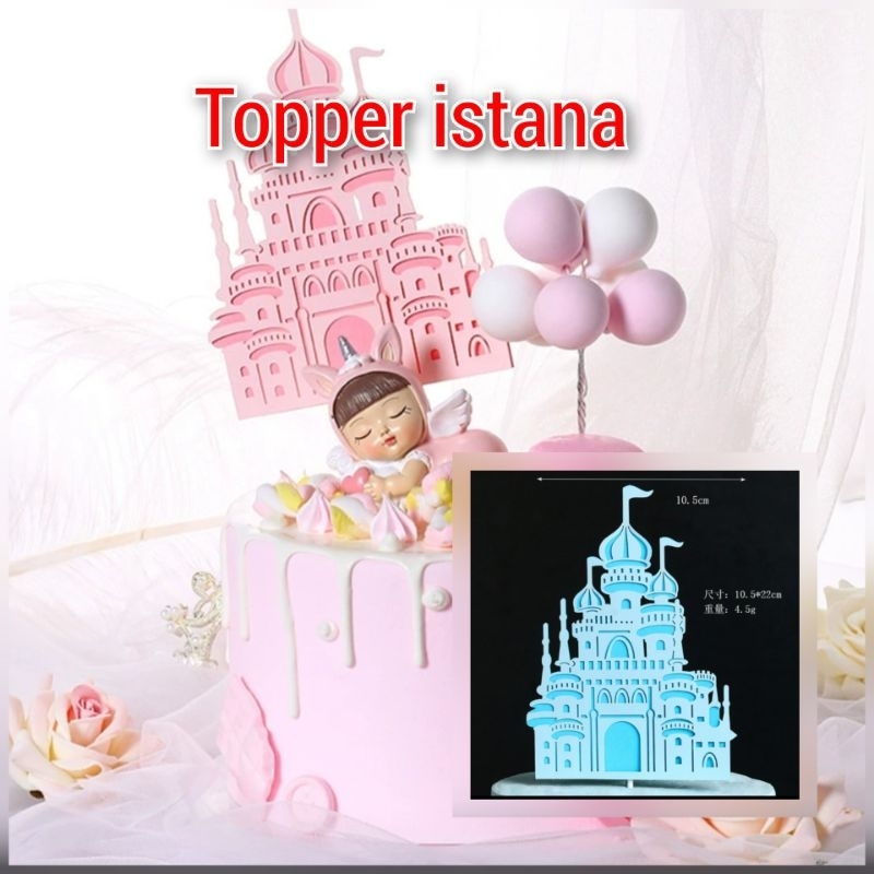 Jual Topper cake istana hiasan kue ultah | Shopee Indonesia