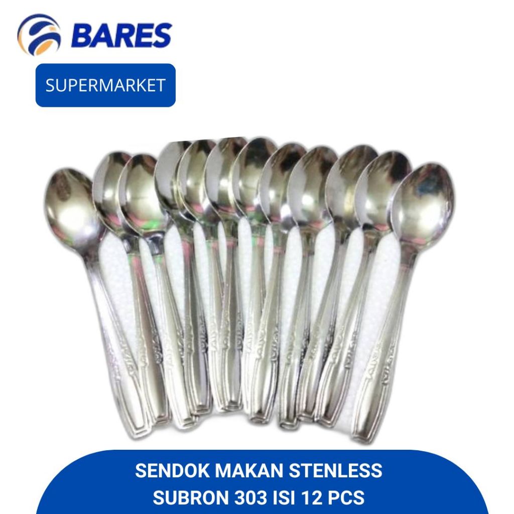 Jual Sendok Makan Stenless TB Essentials isi 12Pcs | TB 131 | Shopee ...