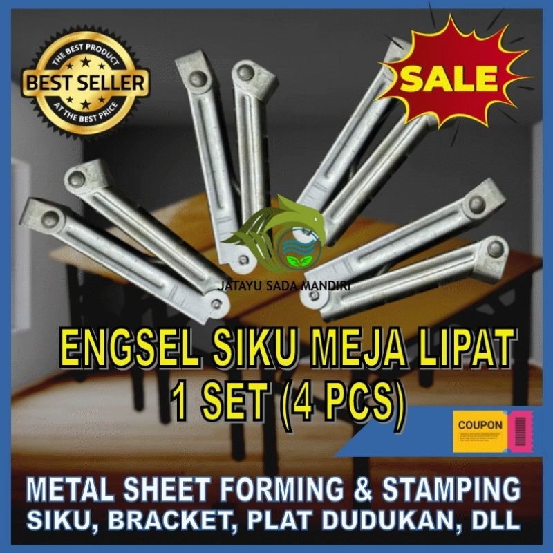 Jual Bracket Engsel Siku Meja Lipat (1 Set = 4 pcs) | Shopee Indonesia