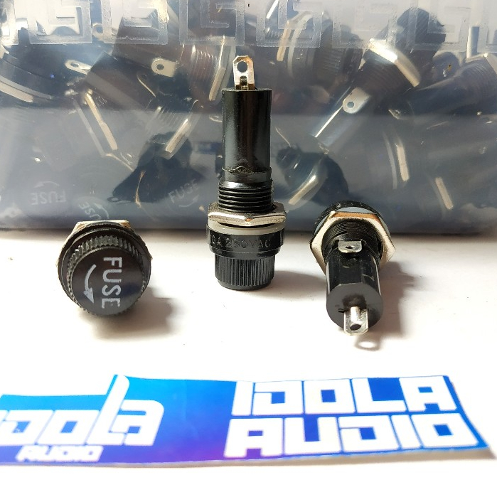 Jual Fuse Holder Besar (6x30 mm) | Fuses Holder Box Casing Besar ...