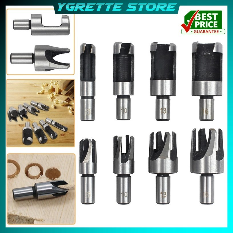 Jual YGRETTE - 4 buah 6/10/13/16mm batang bulat baja karbon pekerjaan ...