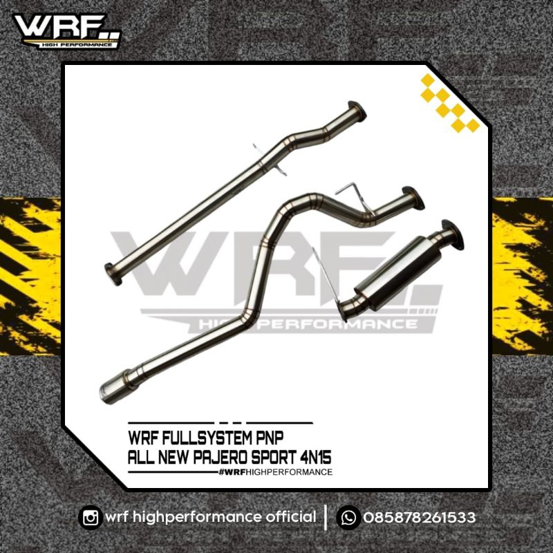 Jual Wrf PAJERO fullsystem pnp MINUS DOWNPIPE// SIMPLE MODEL | Shopee ...