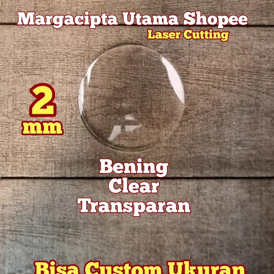 Jual modelTipe LAS121 Acrylic 2mm Diameter 60cm Akrilik Laser Cutting Bulat Putih Solid - Susu ...