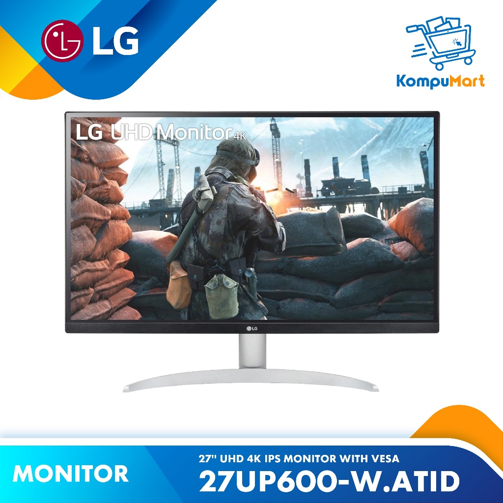 Jual LED Monitor LG 27 Inch " IPS Screen 4K 27UP600-W / Monitor LG ...