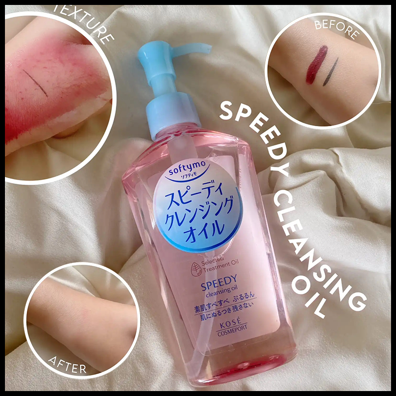 Jual Kose Softymo Speedy Cleansing Oil 230ml Produk Asli Jepang | Shopee Indonesia