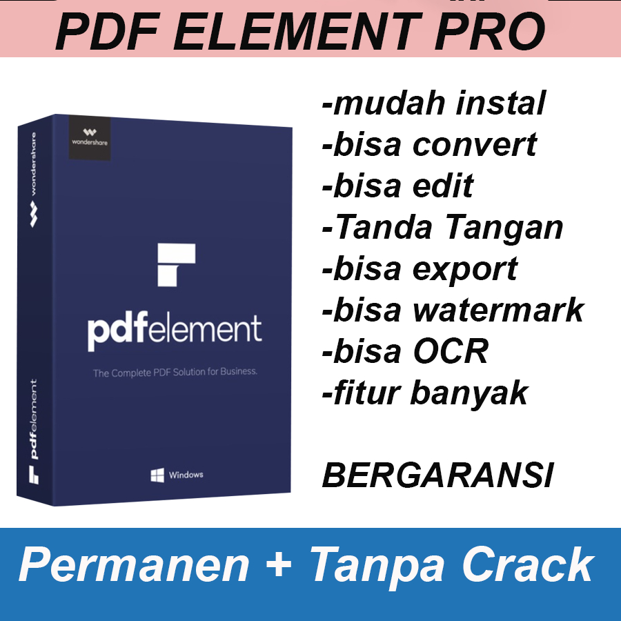 Jual PDF ELEMENT PRO untuk edit convert OCR dan buat PDF | Shopee Indonesia