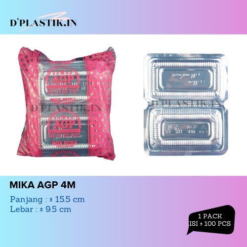 Jual MIKA PLASTIK MAKANAN 4M KOTAK MAKANAN MIKA SNACK | Shopee Indonesia
