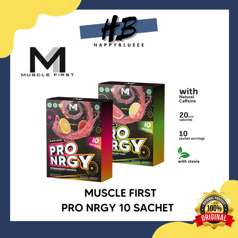 Jual MUSCLE FIRST PRO NRGY 10 SACHET PRO ENERGY PRE WORKOUT PWO ...