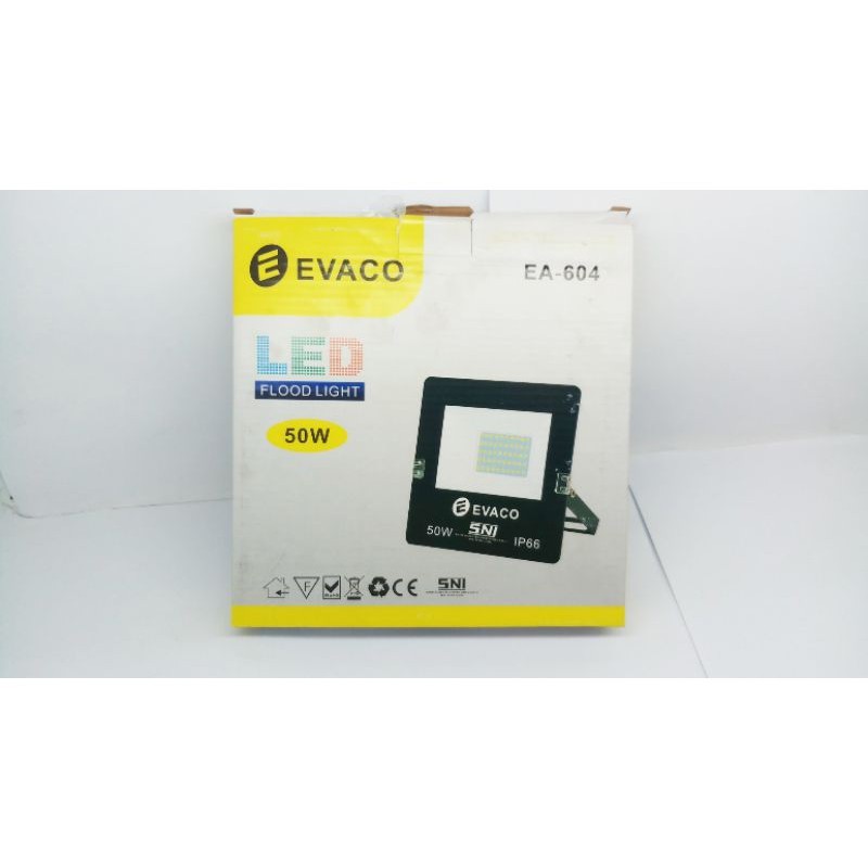 Jual Lampu Sorot Led 50watt Evaco Flood Light | Shopee Indonesia