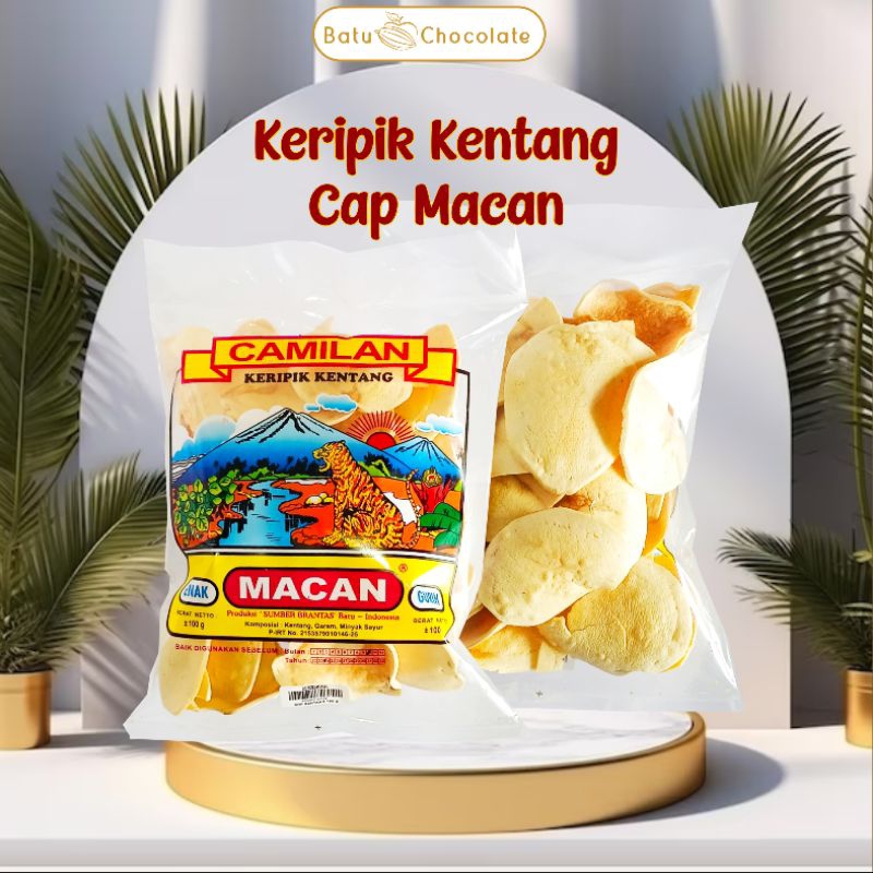 Jual Batu Chocolate - Keripik Kentang Cap Macan ~ Oleh Oleh Khas Malang ...