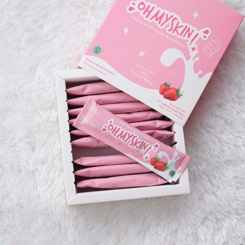 Jual Oh My Skin Collagen Beauty Drink 10 S & 22 S | Minuman Serbuk ...