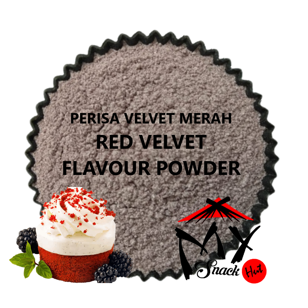 Jual RED VELVET FLAVOUR POWDER 50GR BIANG PERISA VELVET MERAH BUBUK ...