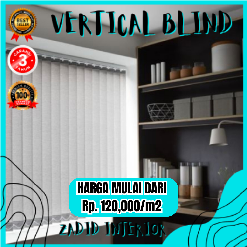Jual Tirai Vertical Blind Jendela Gorden pintu dan jendela minimalis ...