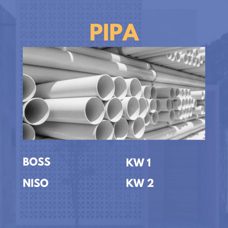 Jual Pipa Paralon Boss Niso KW1 KW2 | Shopee Indonesia