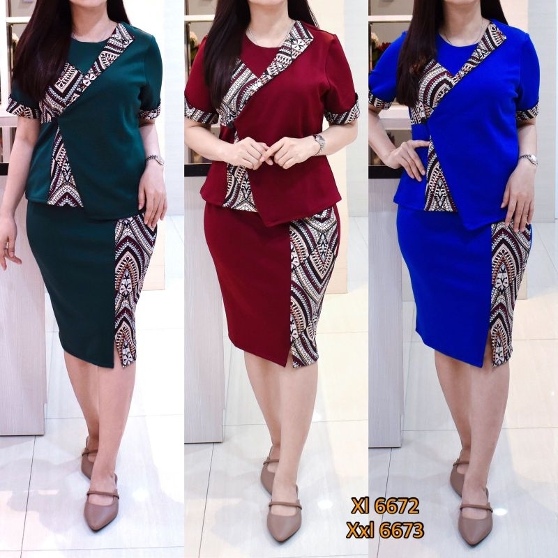 Jual SET ROK TENUN.SET ROK NATAL BS SERAGAM | Shopee Indonesia