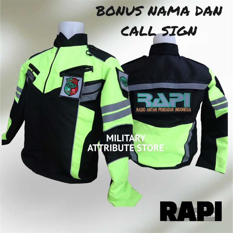 Jual JAKET RAPI RADIO ANTAR PENDUDUK INDONESIA TERBARU | Shopee Indonesia