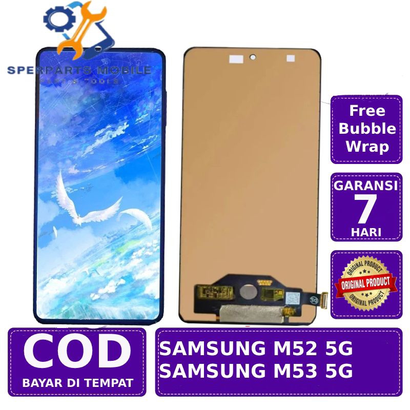 Jual LCD TOUCHSCREEN SAMSUNG M52 5G/M53 5G FULSET ORIGINAL GARANSI ...