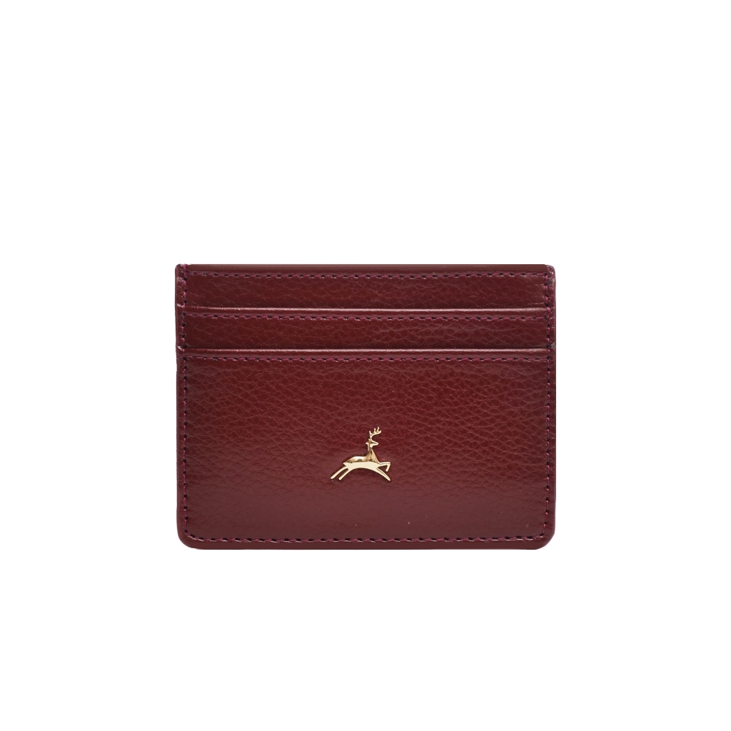Jual POVILO BIRA CARD WALLET BURGUNDY | Shopee Indonesia