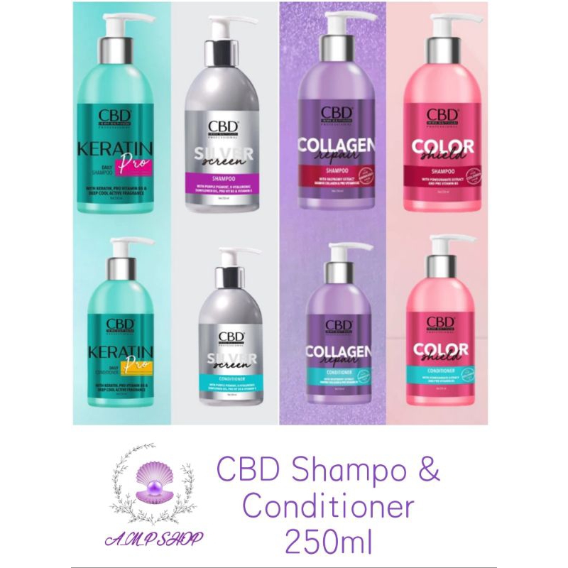 Jual CBD Pro Daily Shampoo dan Conditioner 250ml | Shopee Indonesia