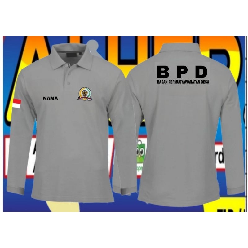 Jual Kaos BPD baju BPD seragam BPD baju kerja BPD kaos kerah BPD baju ...