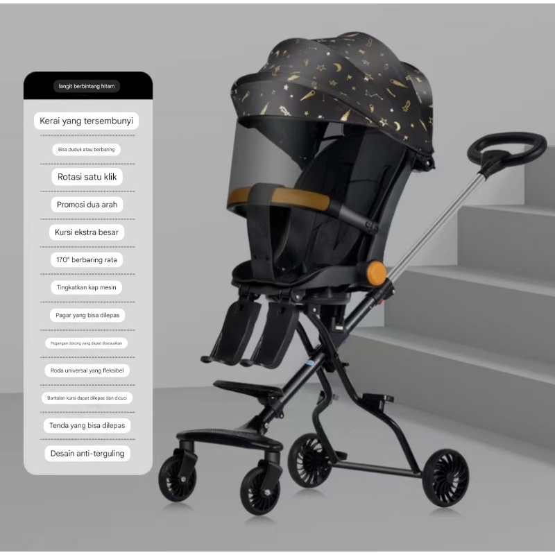 Jual Stroller Baby Traveling Bisa dua arah . Kereta dorong bayi ...