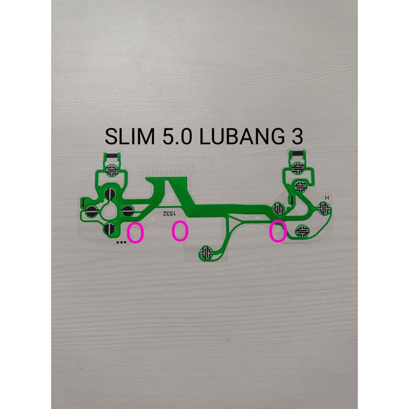 Jual PCB FLEXIBLE STIK PS4 PRO 5.0 SLIM LIGHT BAR PCB STIK PS4 3 LUBANG ...
