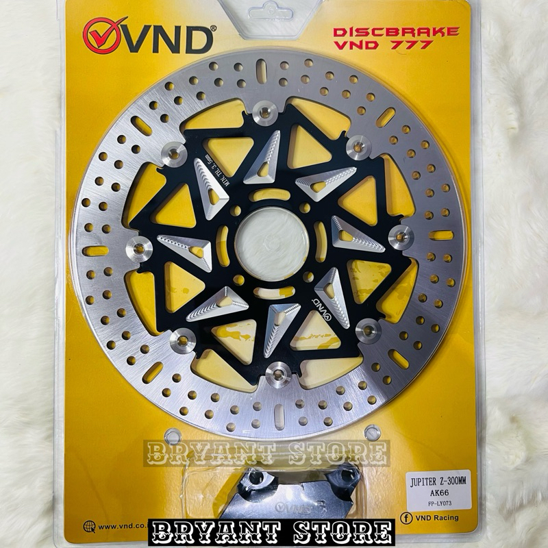 Jual PIRINGAN DEPAN CAKRAM VND AK 66 300MM JUPITER Z MX F1ZR VEGA CNC ...