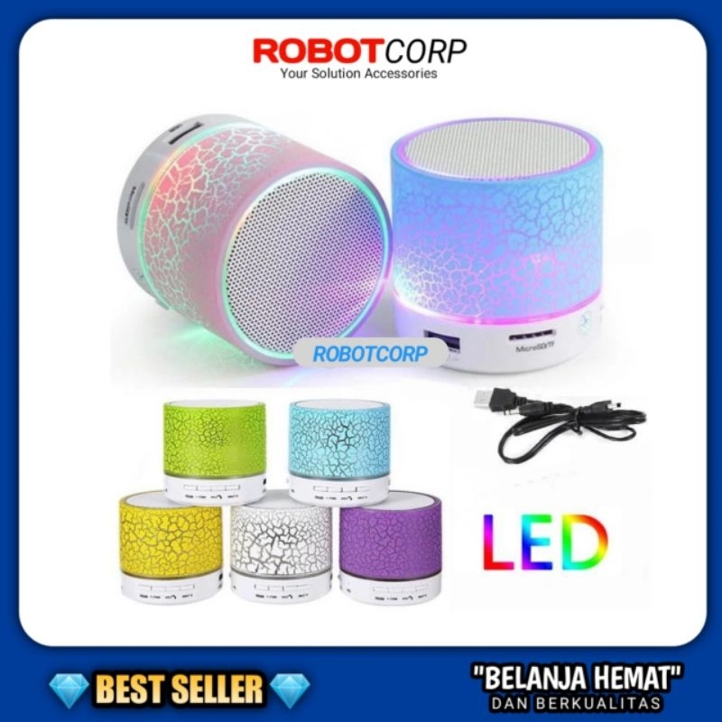 Jual SPEAKER BLUETOOTH MINI S60U LED MUSIC BOX S10U / BT SPEAKER MINI ...