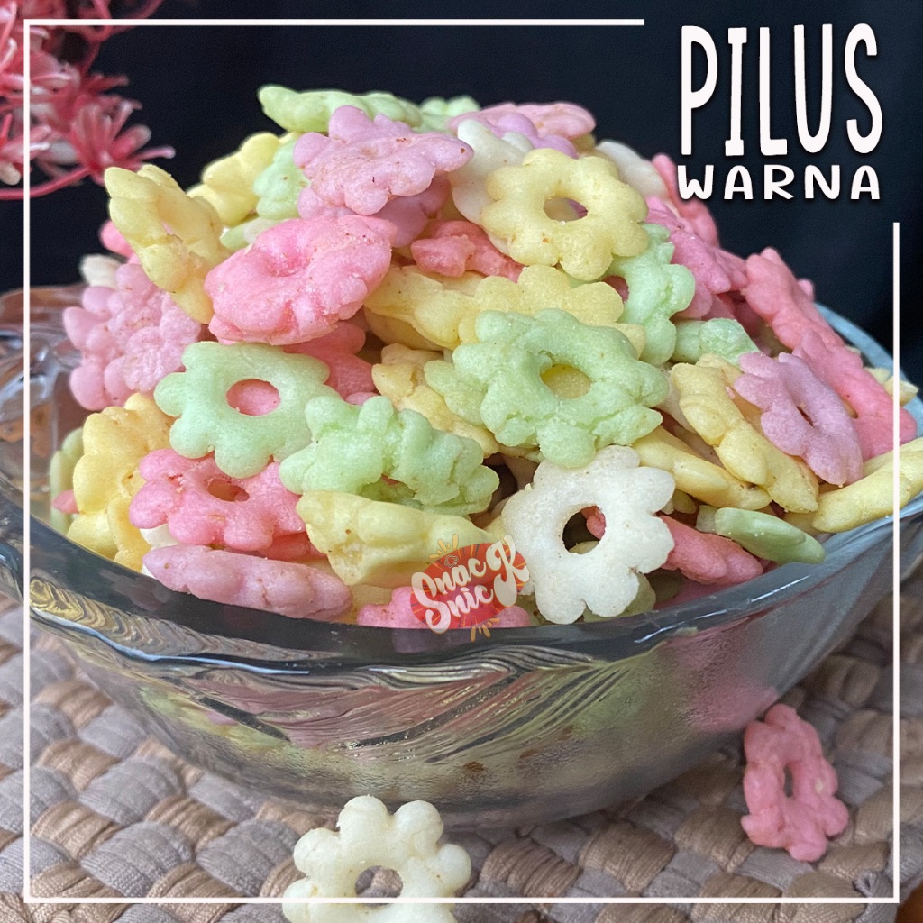 Jual PILUS SAKURA / KEMBANG RIBUT WARNA 250GRAM | Shopee Indonesia
