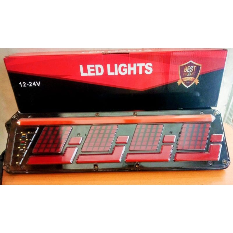 Jual Lampu Stop Lamp Led Variasi Truck Truk Bus Bis Universal Running ...