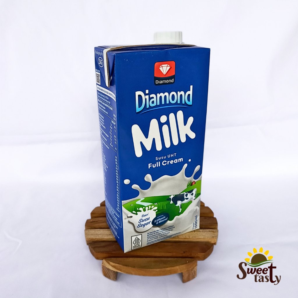 Jual Susu Diamond UHT Full Cream 1000ml /1 liter | Shopee Indonesia