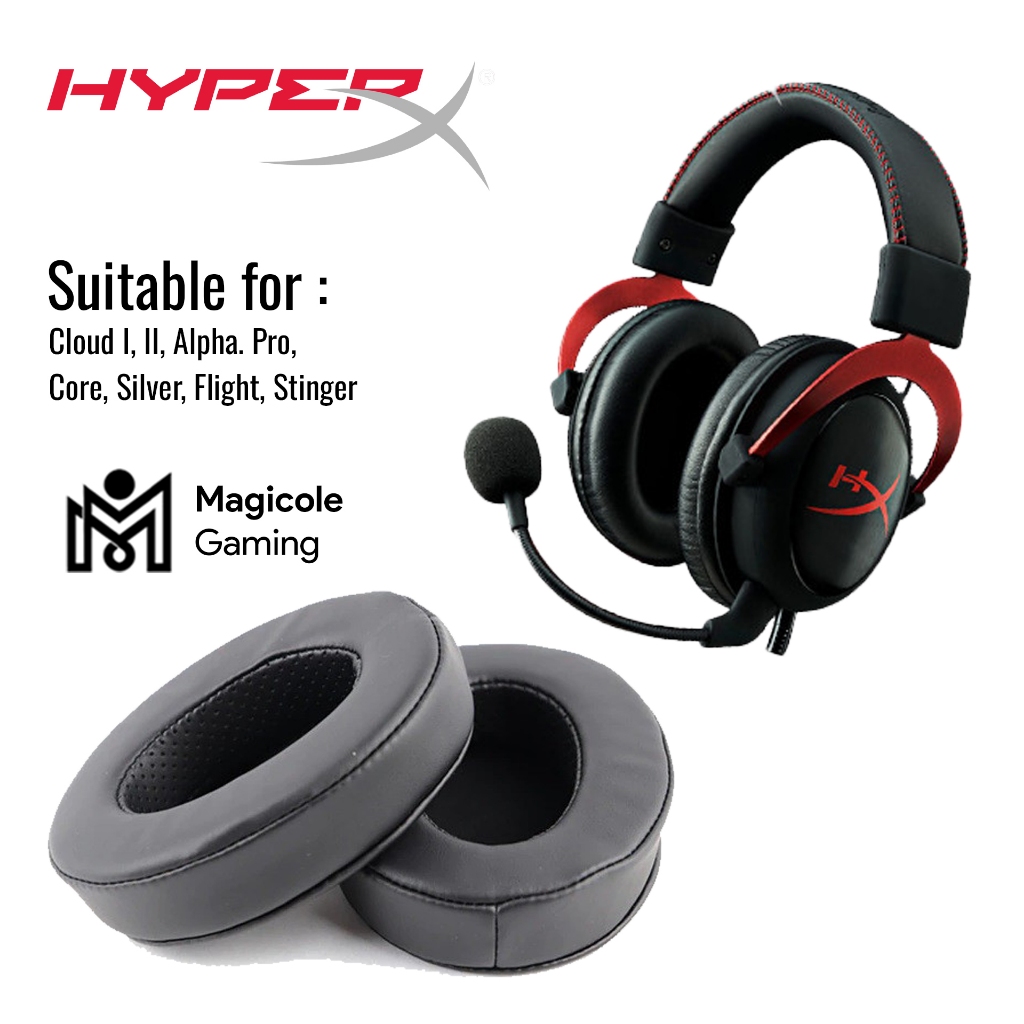 Jual Earpad HyperX Cloud I, II, Alpha, Pro, Core, Silver, Flight, Stinger Earcup Foam | Shopee ...