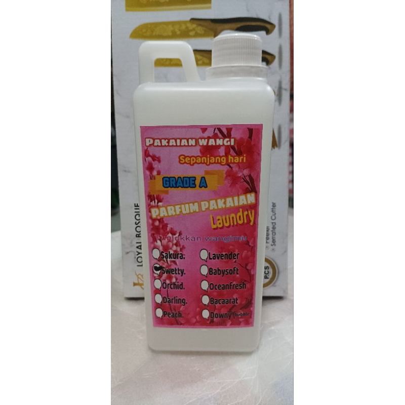 Jual paket parfum ken 1 liter + botol kosong spray 100ml/parfum laundry ...